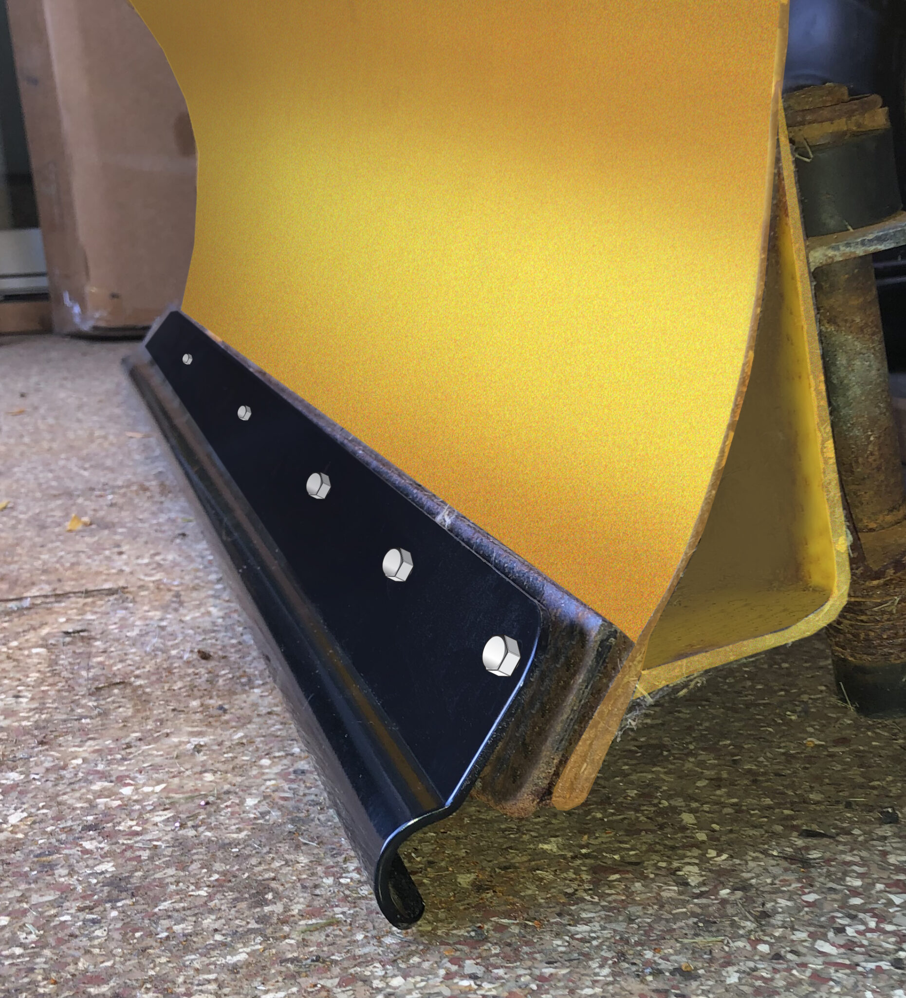 70" Small Vehicle Steel Curved Cutting EDGE - Nordic Plow